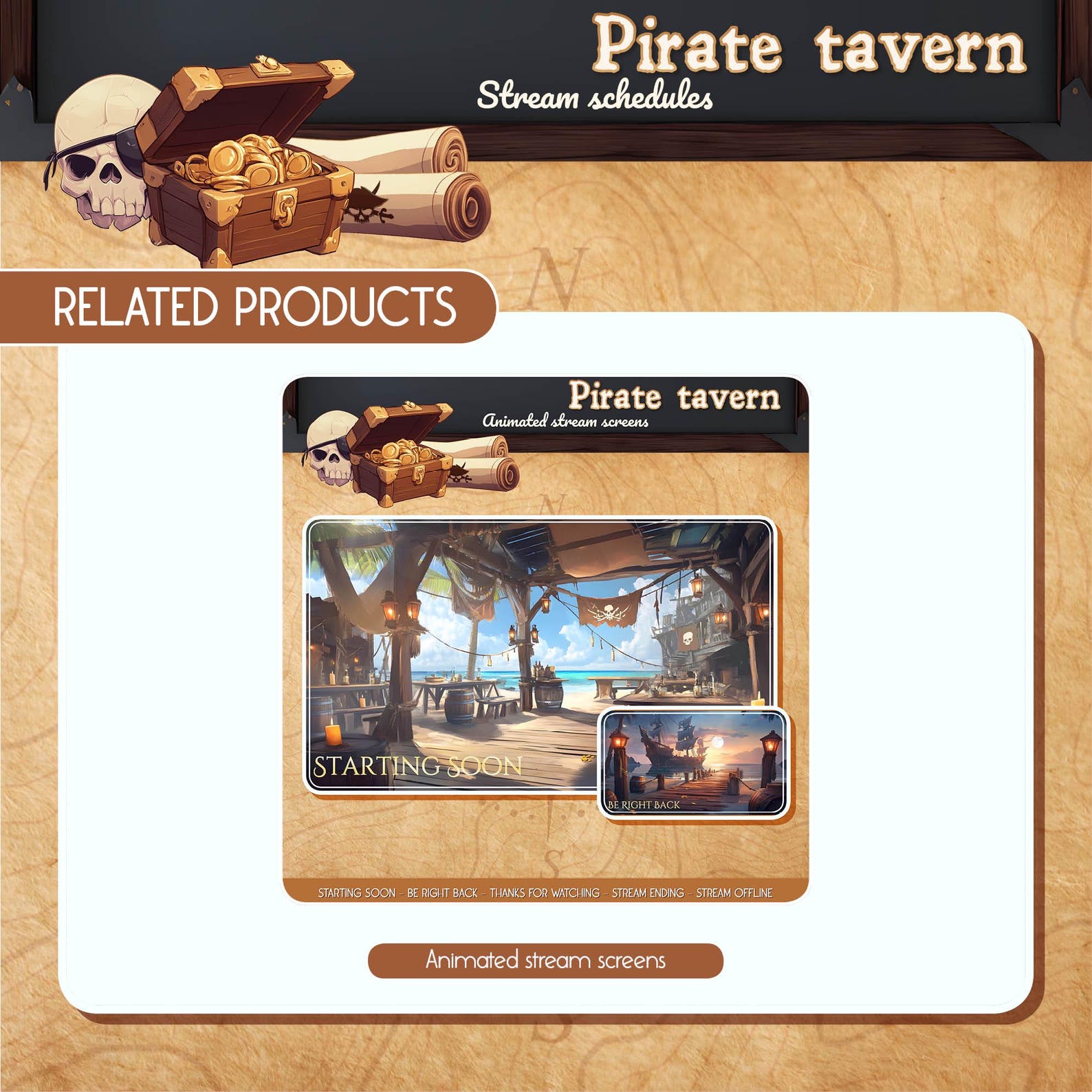 D&D Pirate Tavern Stream Schedule. Dungeon and Dragons Instagram and ...