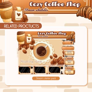 Cozy Coffee Shop Stream Schedule: Vintage Cafe Twitch & Instagram ...