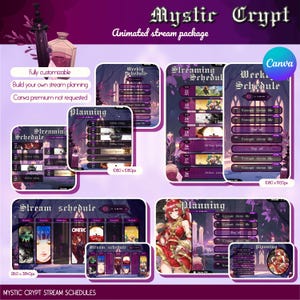 D&D Vampire Gothic Crypt ULTIMATE Full Stream Package. Fantasy Dungeon and Dragons Stream ...