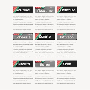 Retro Horror Twitch Overlay Package: Animated VHS Stream Assets ...