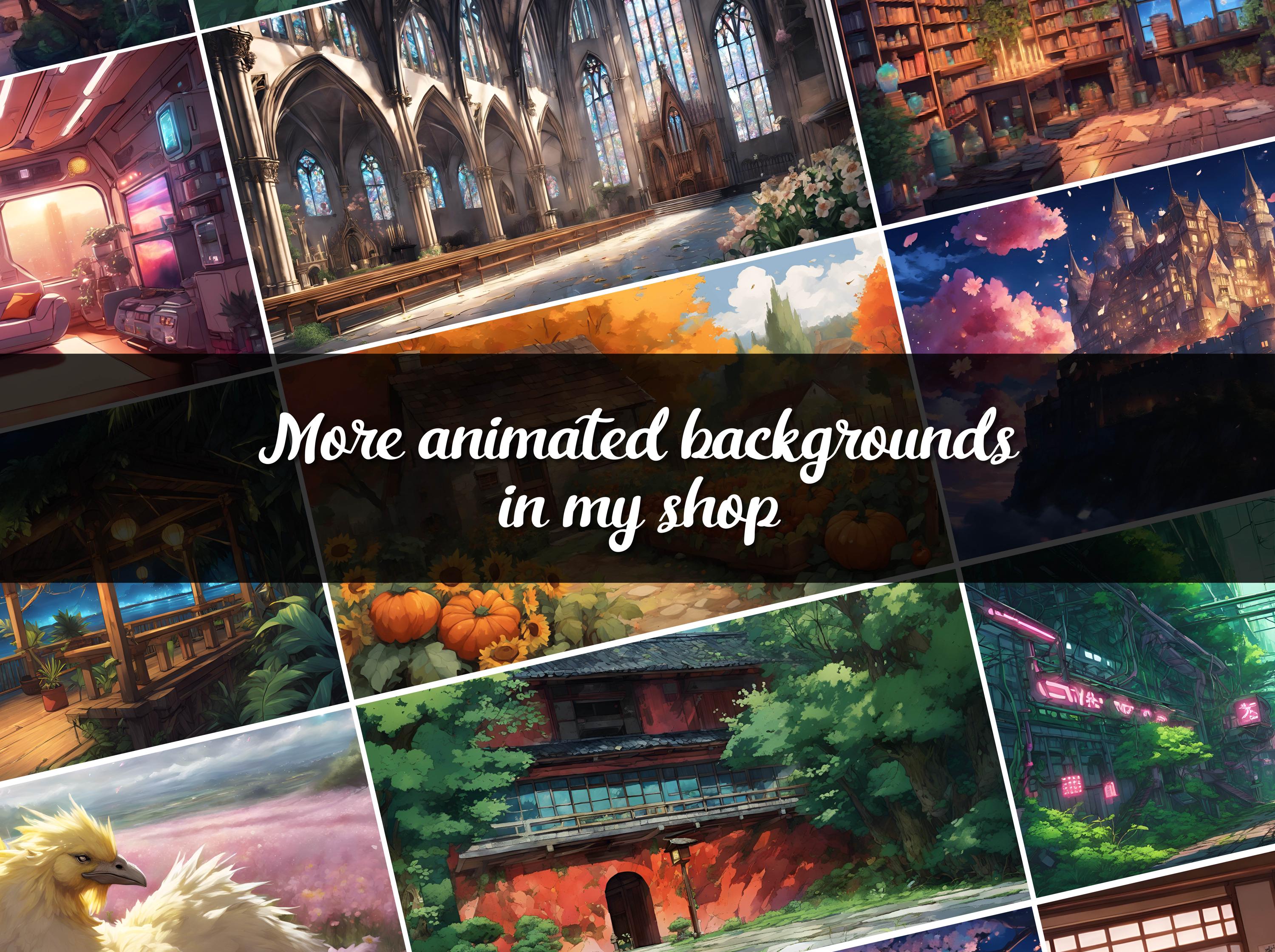 Cozy Autumn Cottagecore Animated Backgrounds: Lofi Stream Decor ...