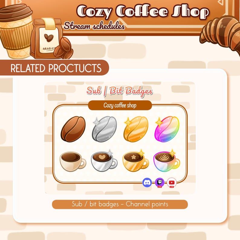 Cozy Coffee Shop Stream Schedule: Vintage Cafe Twitch & Instagram ...