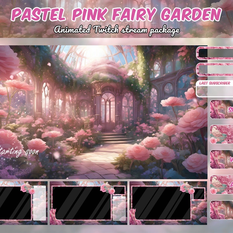 Pink Discord Template - Etsy