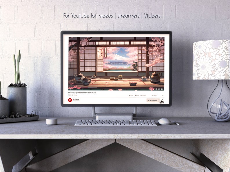 Japanese Onsen Twitch / Youtube / Kick Animated Backgrounds: Samurai ...