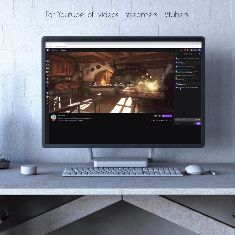 Howl's Moving Castle Streaming Background. Studio Ghibli Stream Screen, Stream Overlay, Twitch ...