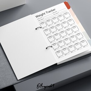 Weight Tracker Printable, Weight Loss Planner, Weight Goal, Weight ...