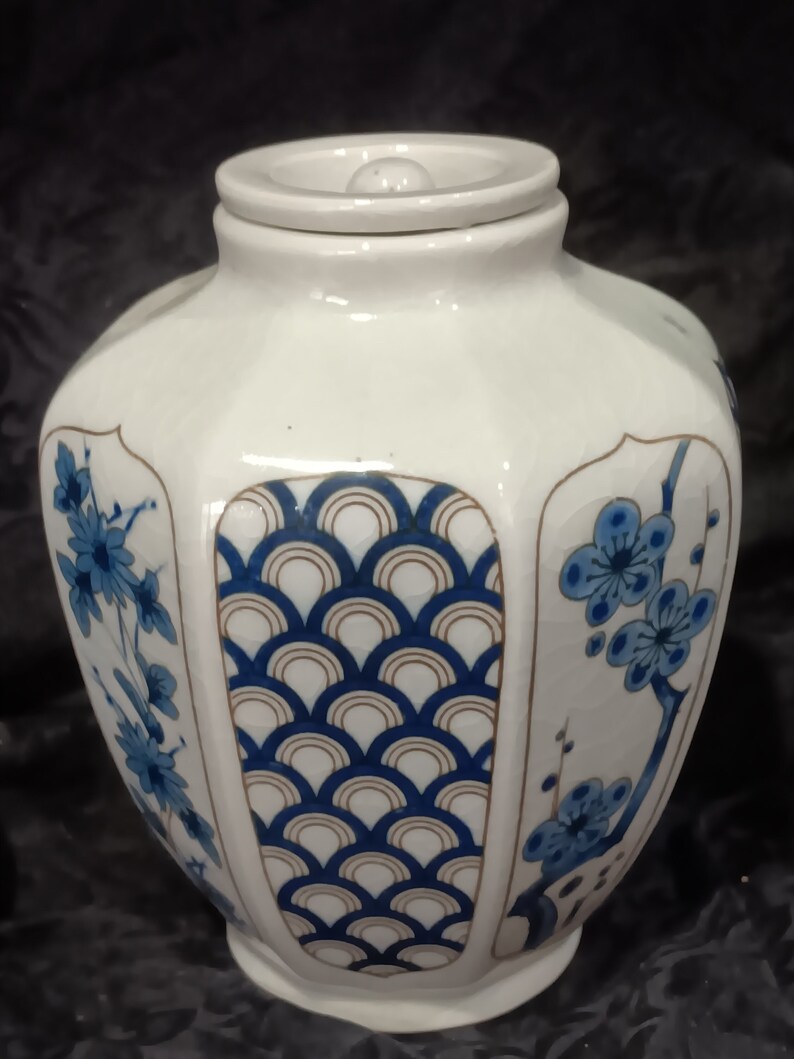 Vintage OMC Japan Ginger Jar - Etsy