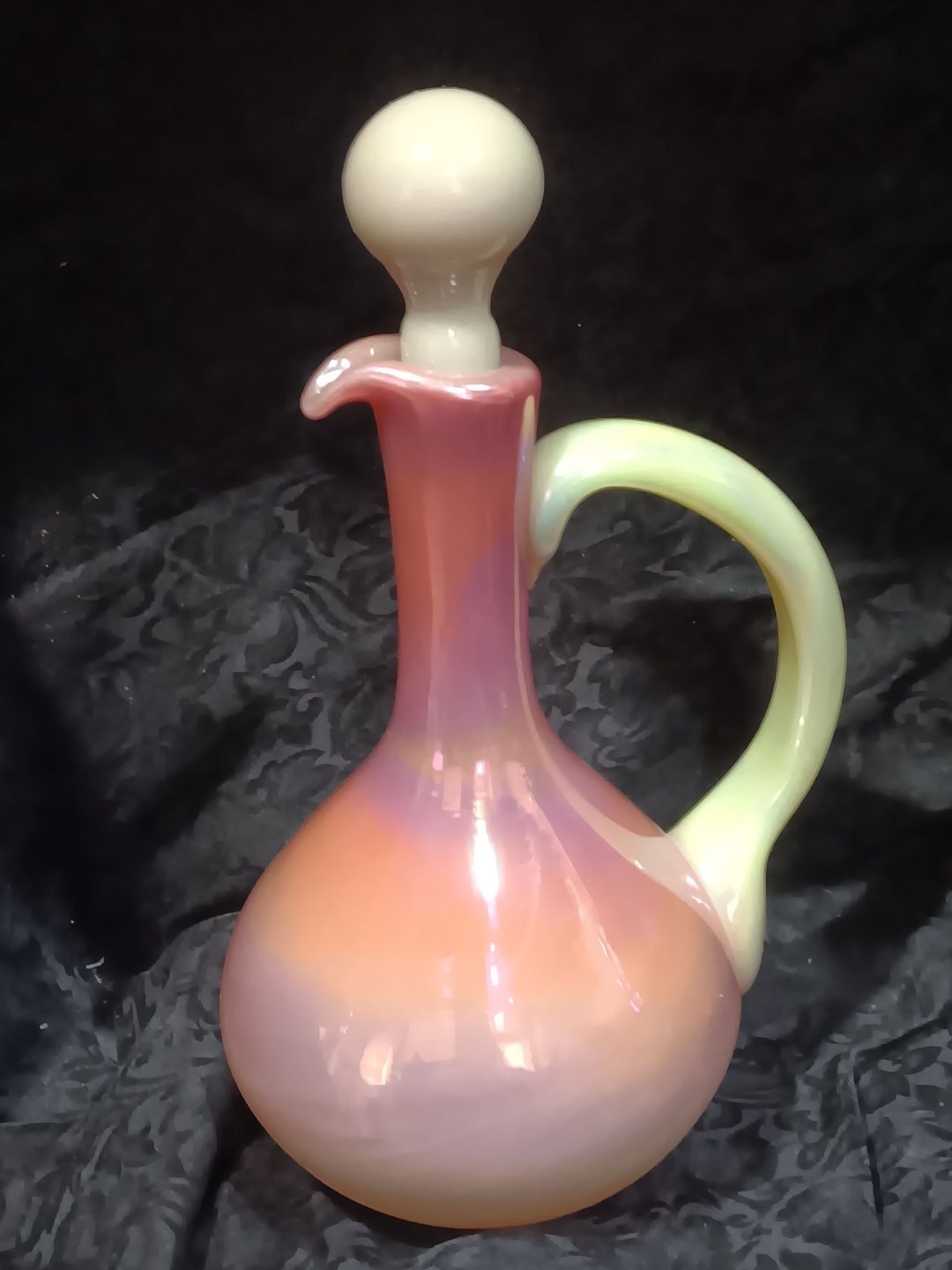 Vintage Pink Cruet - Etsy