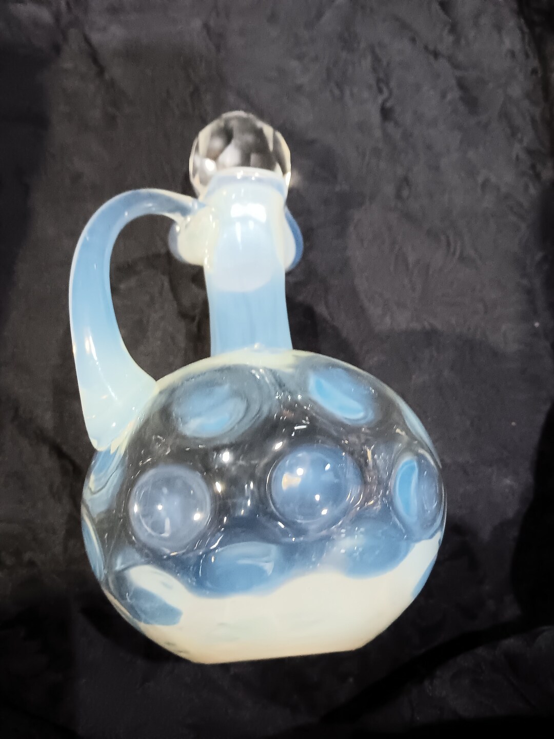 Vintage Fenton Coin Dot Cruet - Etsy