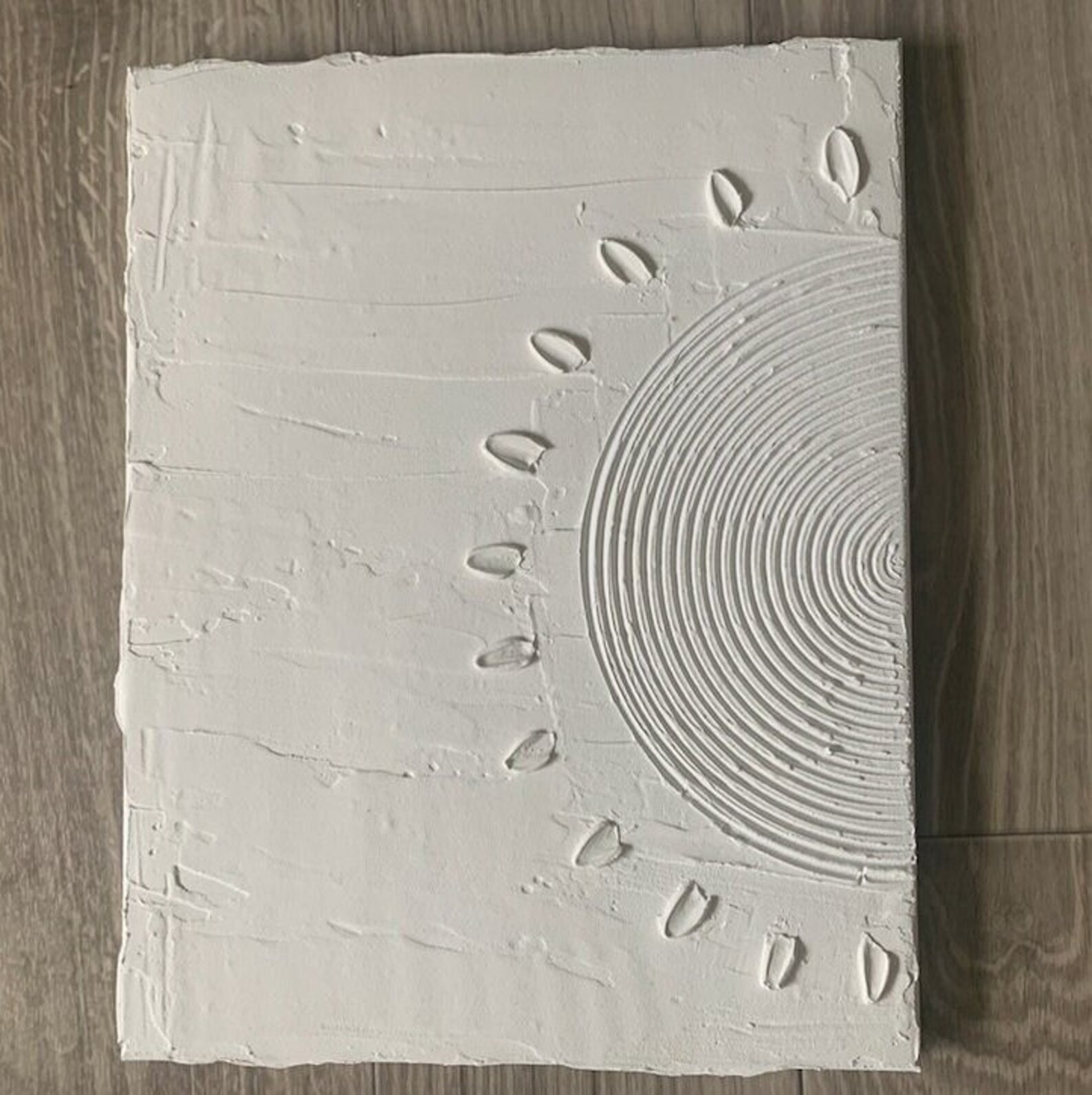 Sun Plaster Art, Textured Art - Etsy