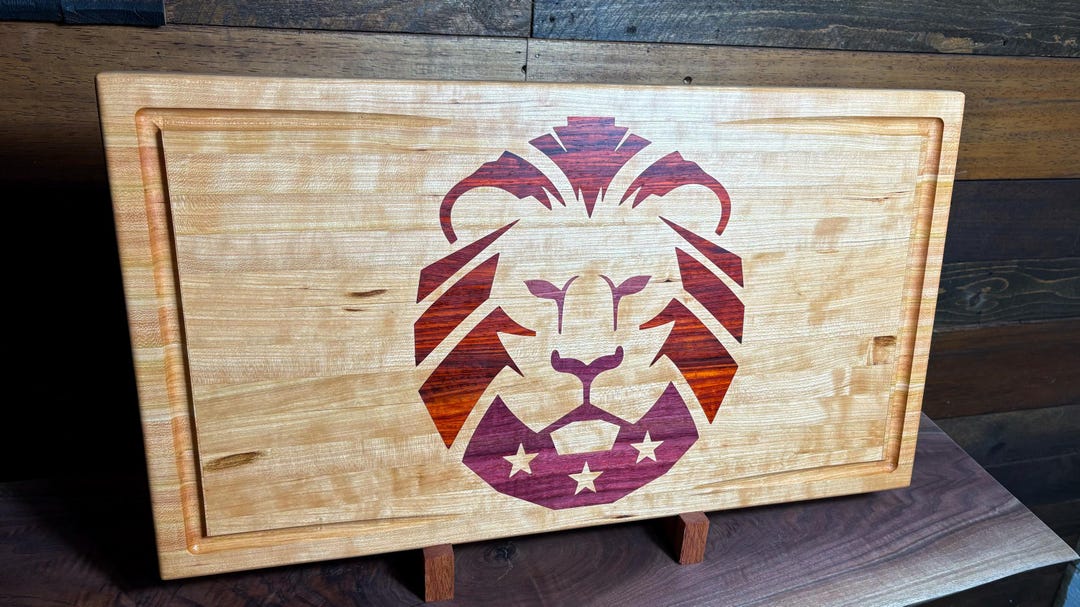 Handmade Trump Inspired Cutting Board With “45/47” Inlay – Patriotic ...