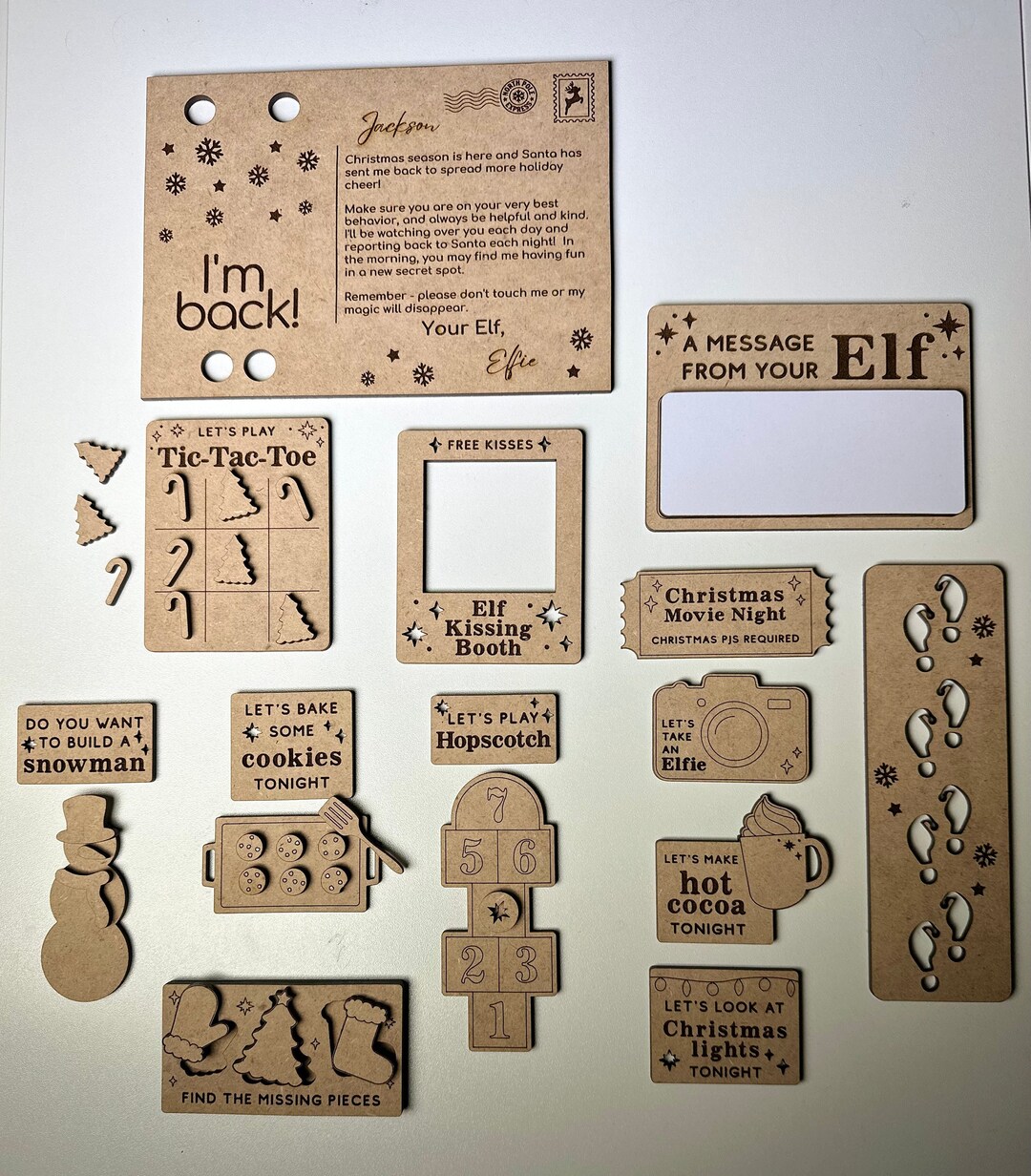 Christmas Elf Prop Kit - Etsy