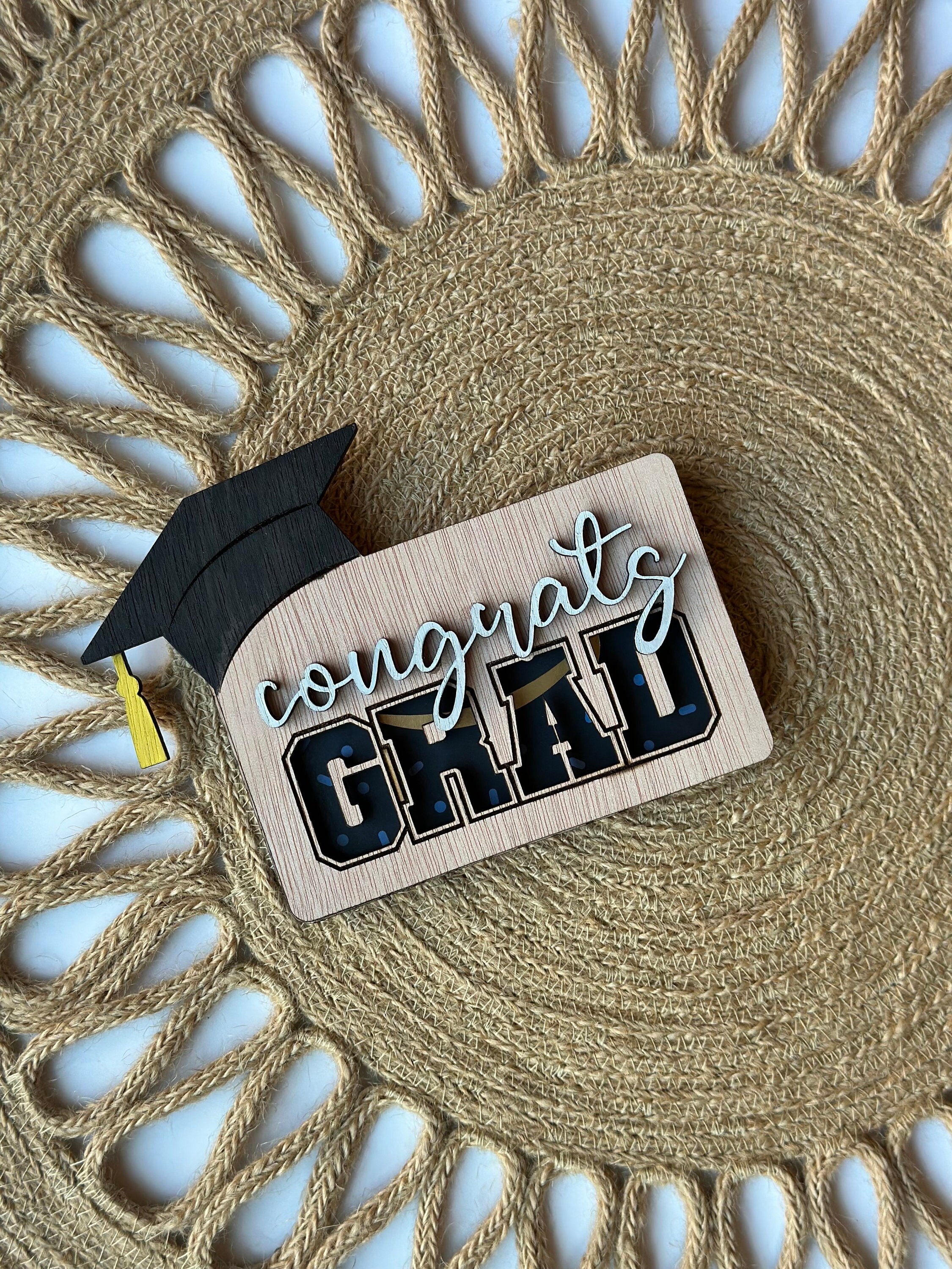 Graduation Gift Card Holder| Graduation Gift | Congrats Grad | Gift ...