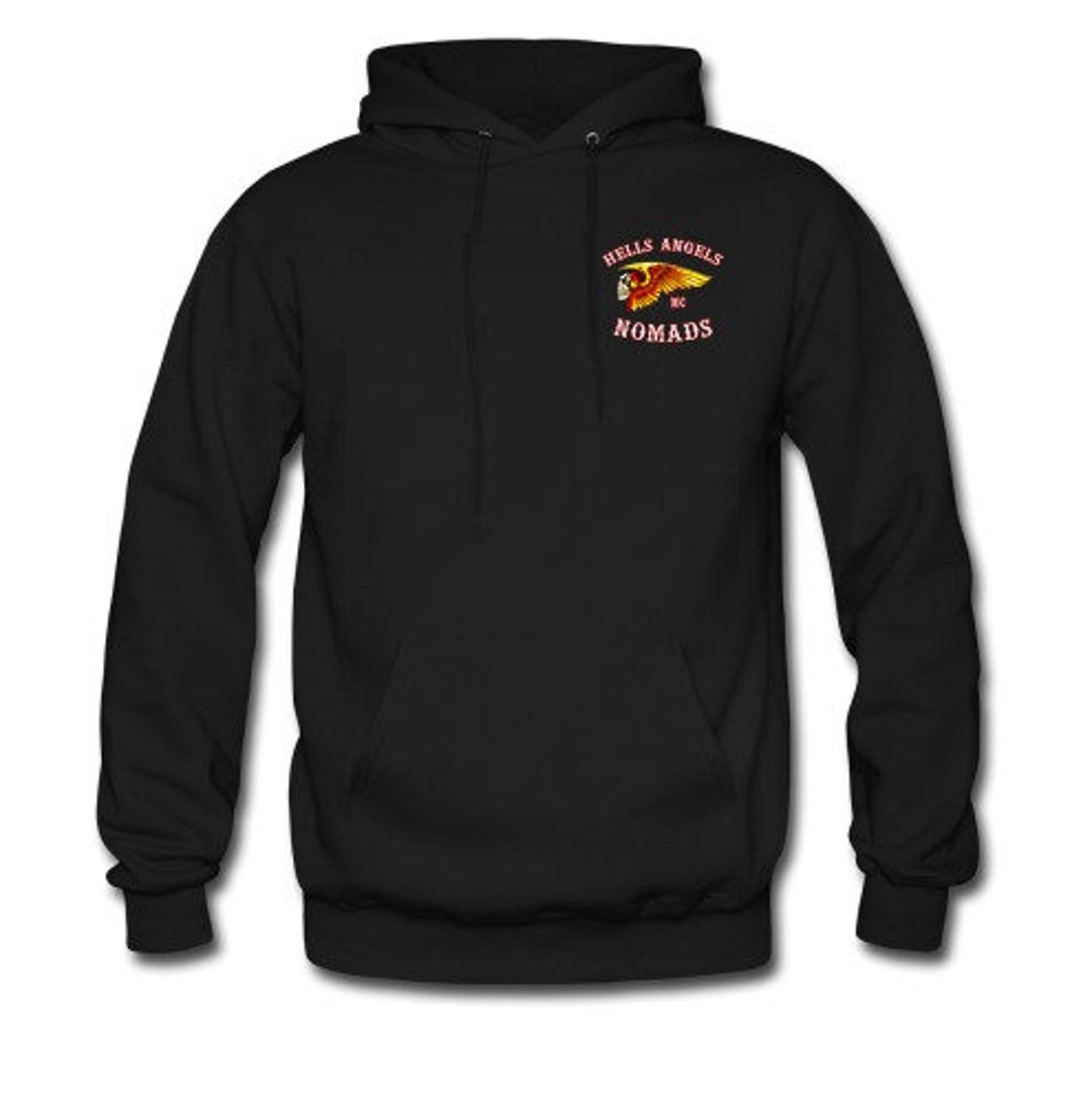 Hells Angels Nomads Black Gildan Hoodies - Etsy