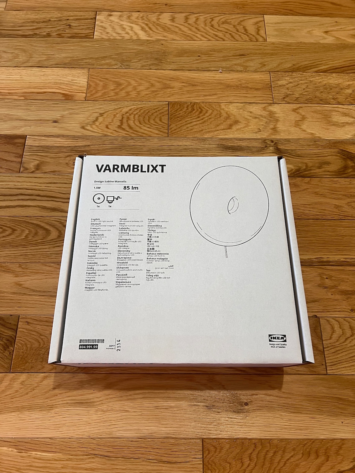 Ikea VARMBLIXT Table/wall Lamp Limited Edition Ikea Doughnut - Etsy Canada