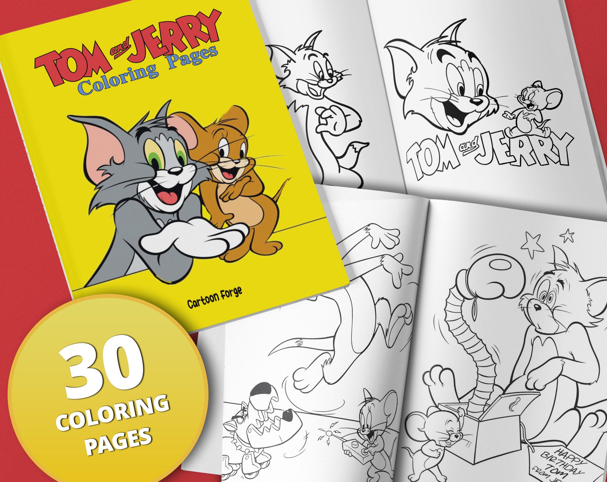 Minion Jerry Coloring Page