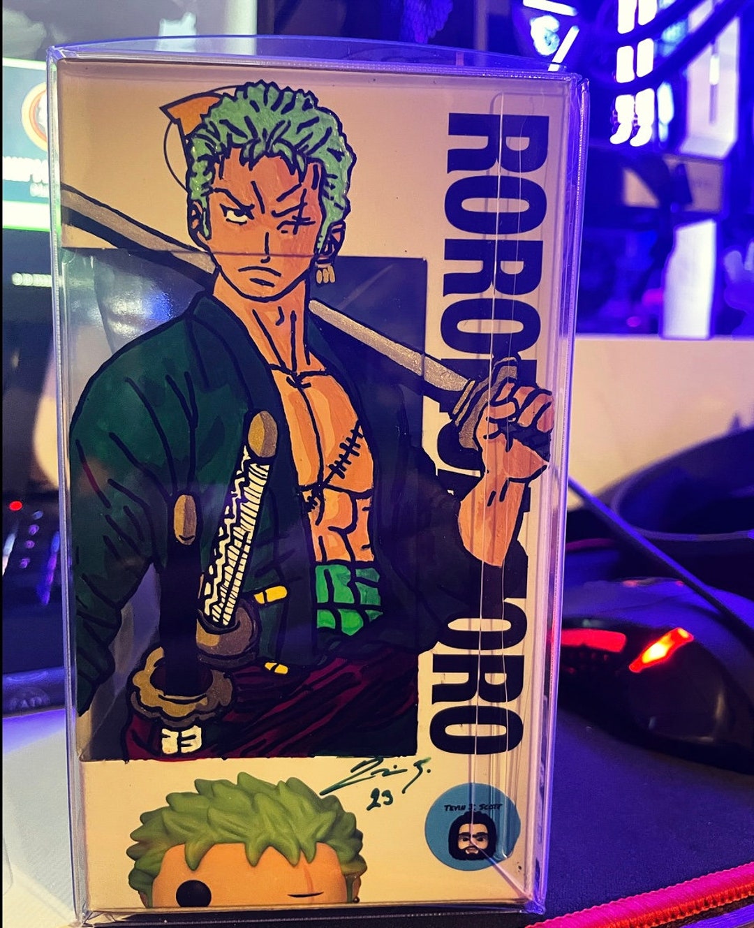 Roronoa Zoro Custom Funko Pop - Etsy