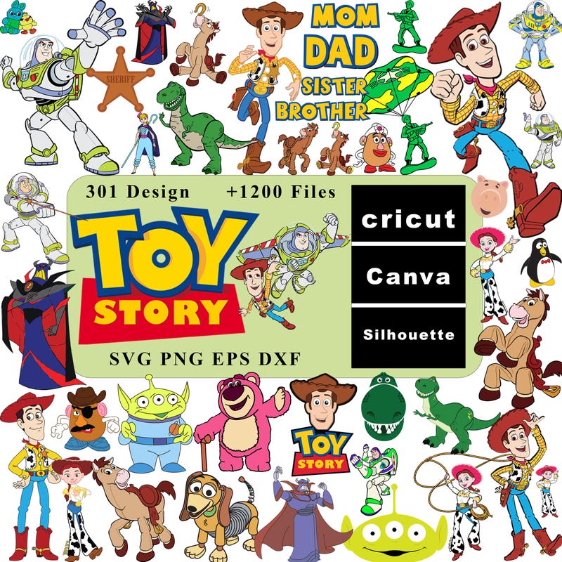 Toy Story Svg - Etsy