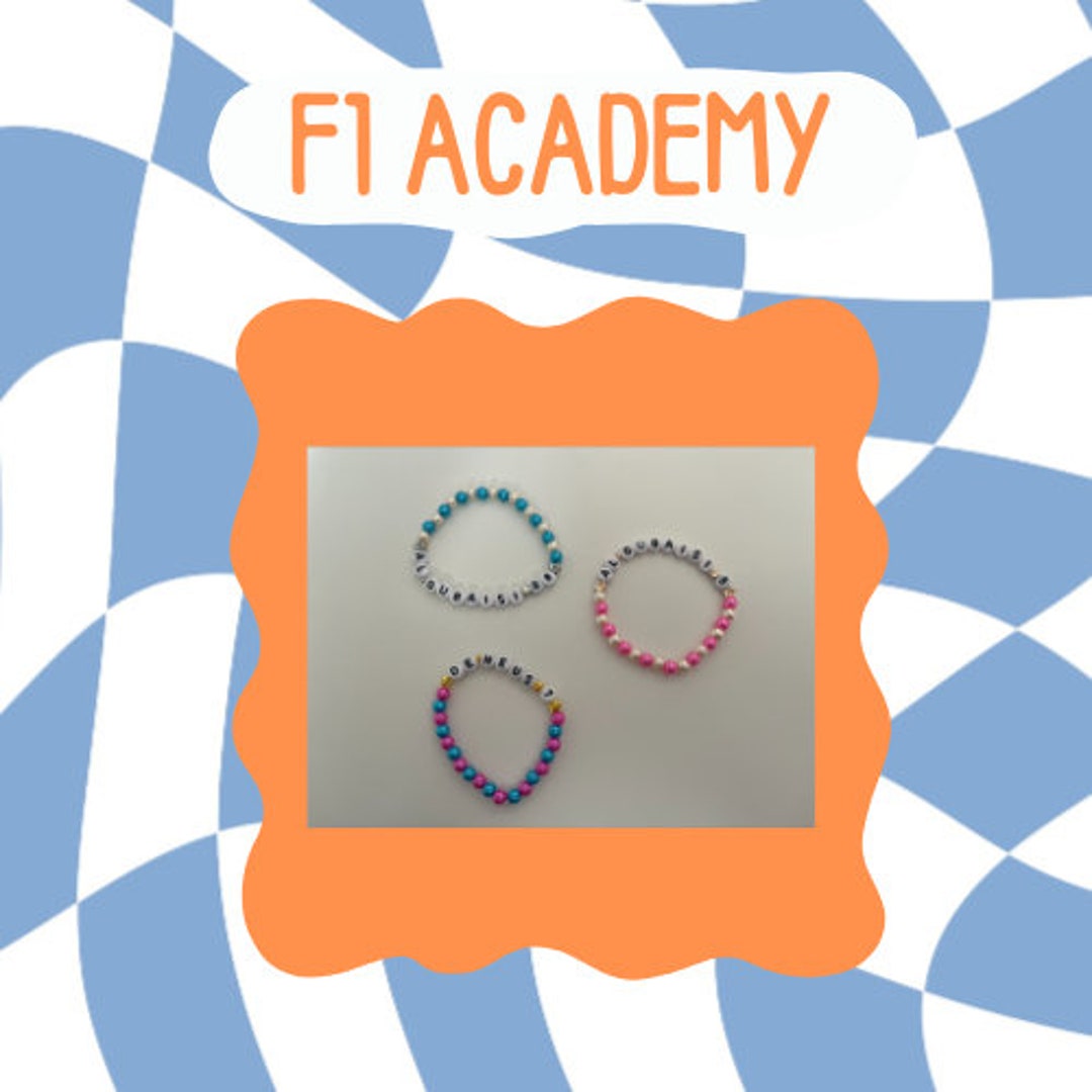 F1 ACADEMY DRIVER Friendship Bracelets - Etsy