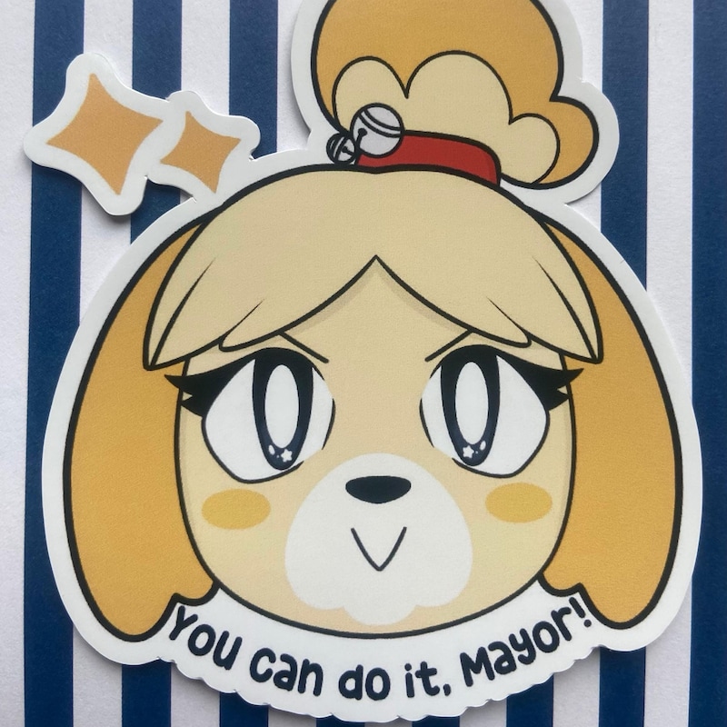 Isabelle Sticker - Etsy