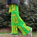 Black Light Neon Crochet Rave Pants - Etsy