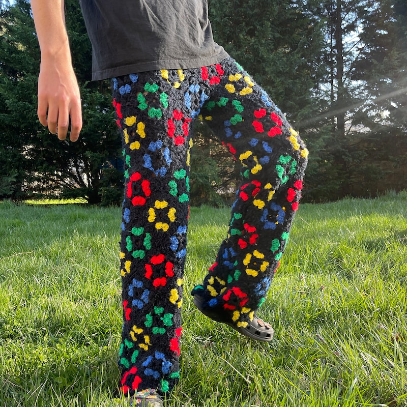 Crochet Pants - Etsy
