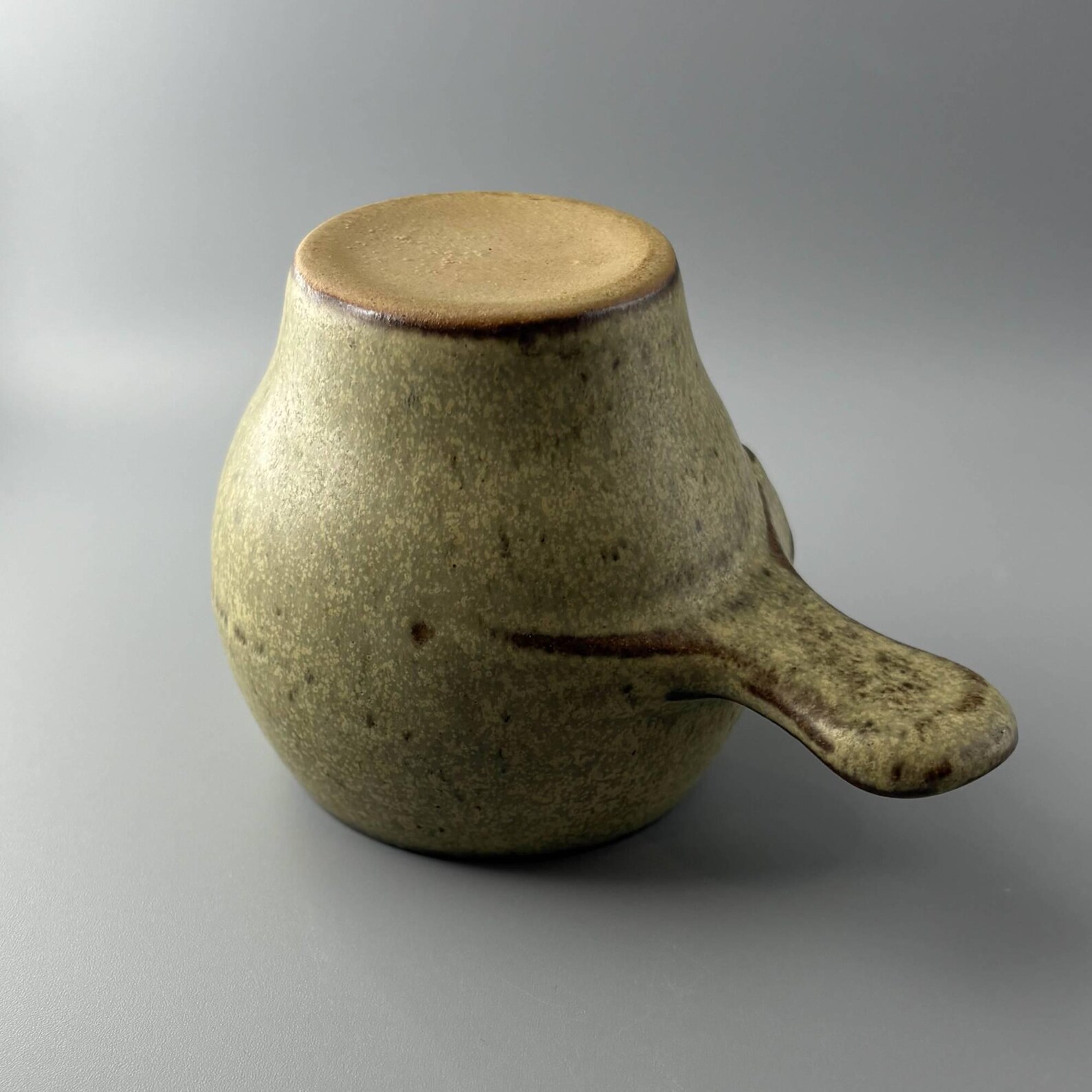 Vintage Ceramic Egg Separator – Handmade Pottery Kitchen Tool, Rustic ...