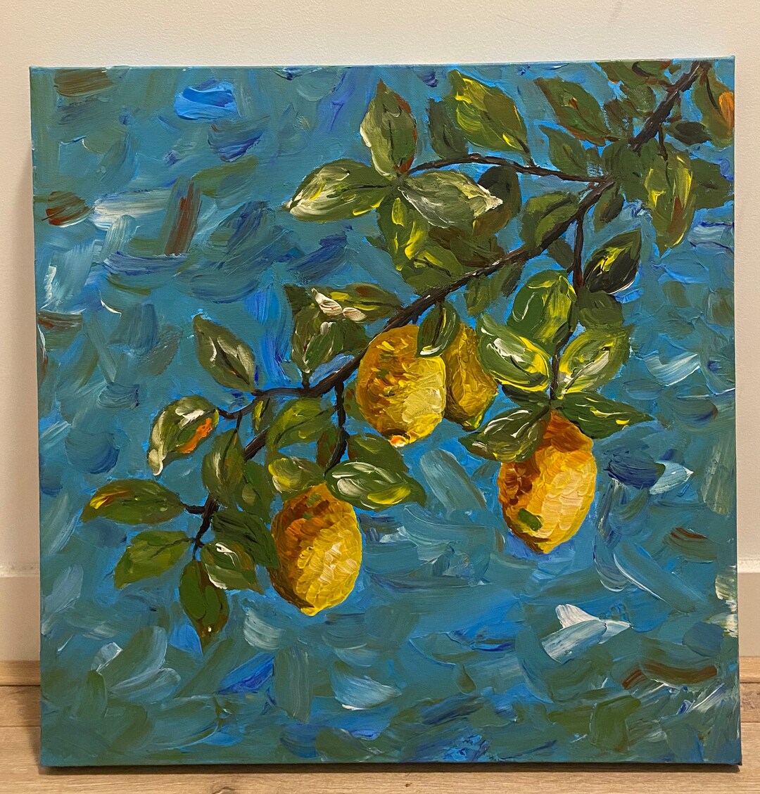 Lemon Tree Painting Kailas Boudens - Etsy