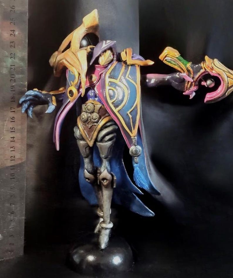 Dark Cosmic Jhin Handmade Figure | League of Legends Figure | READ THE ...