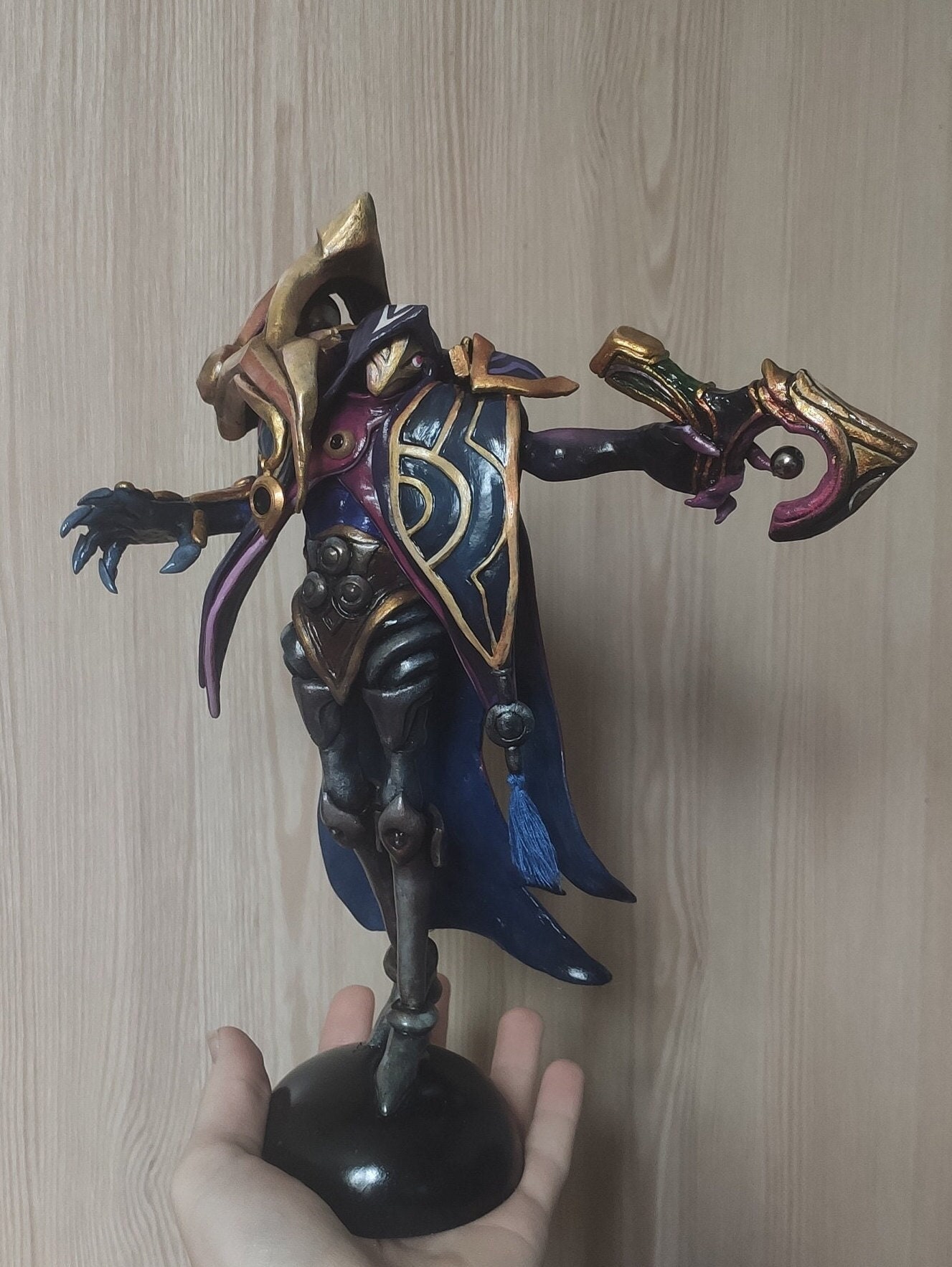 Dark Cosmic Jhin Handmade Figure | League of Legends Figure | READ THE ...