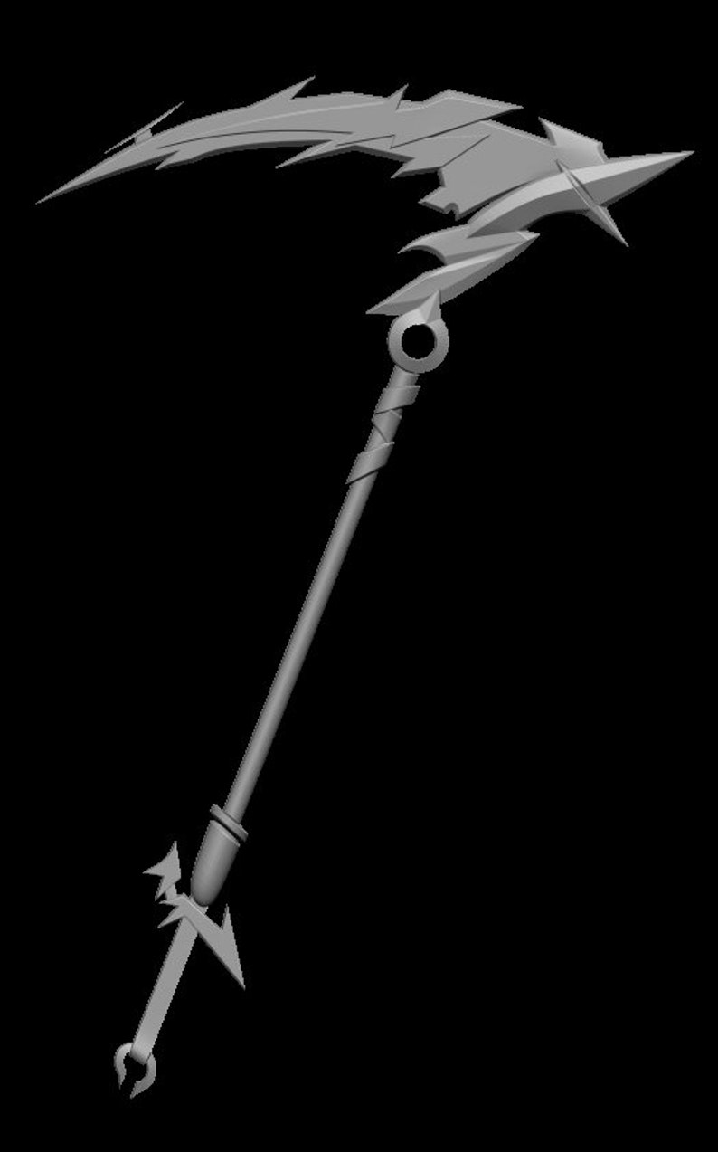 Kayn HEARTSTEEL Scythe 3D Model - Etsy