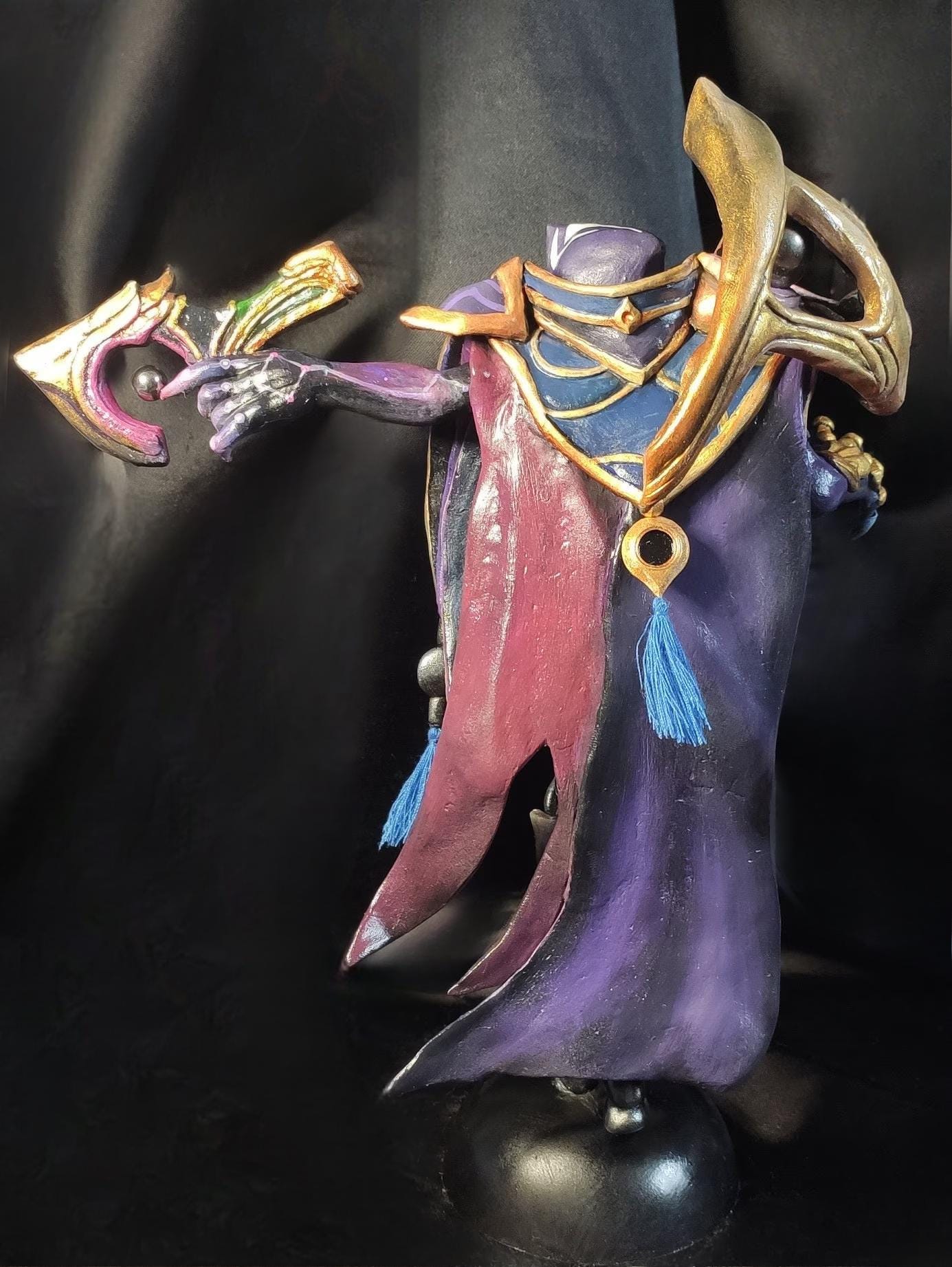Dark Cosmic Jhin Handmade Figure | League of Legends Figure | READ THE ...