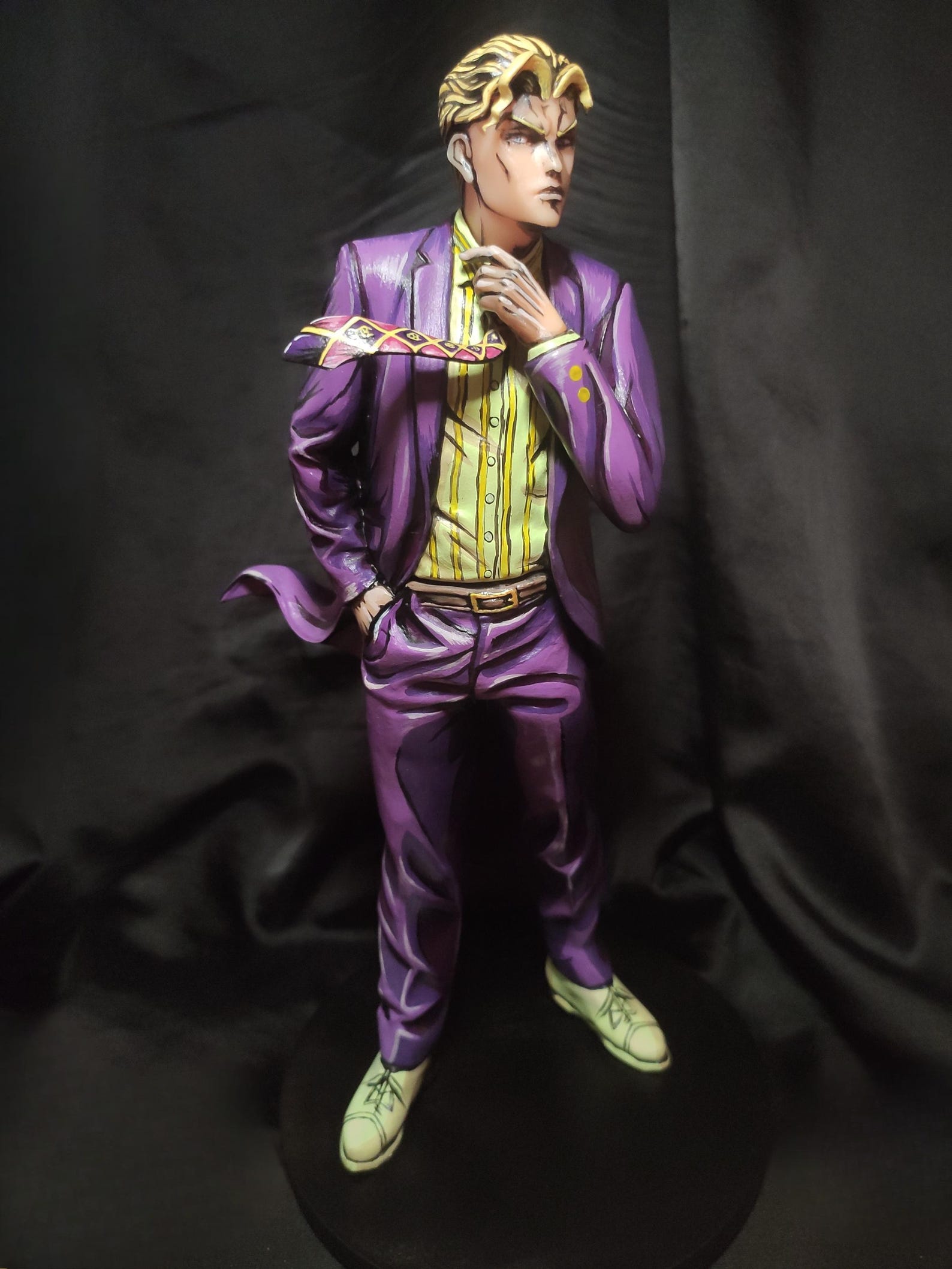Kira Yoshikage and Killer Queen Handmade Figure Jojo Bizarre Anventures ...