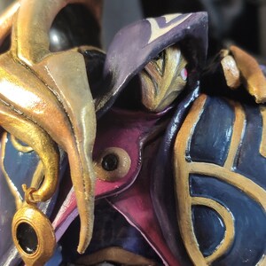 Dark Cosmic Jhin Handmade Figure | League of Legends Figure | READ THE ...