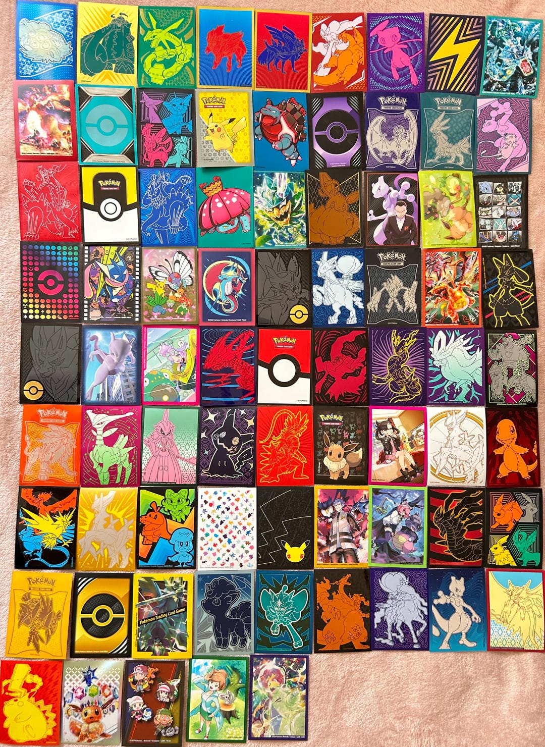POKEMON CARD SLEEVE Bundle / Official Original Sleeve Collection / Gift ...