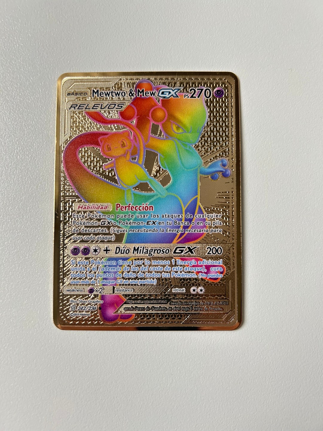 Pokemon Gold Metal Cards / Fun Art Pokemon Cards for Collectors /best ...