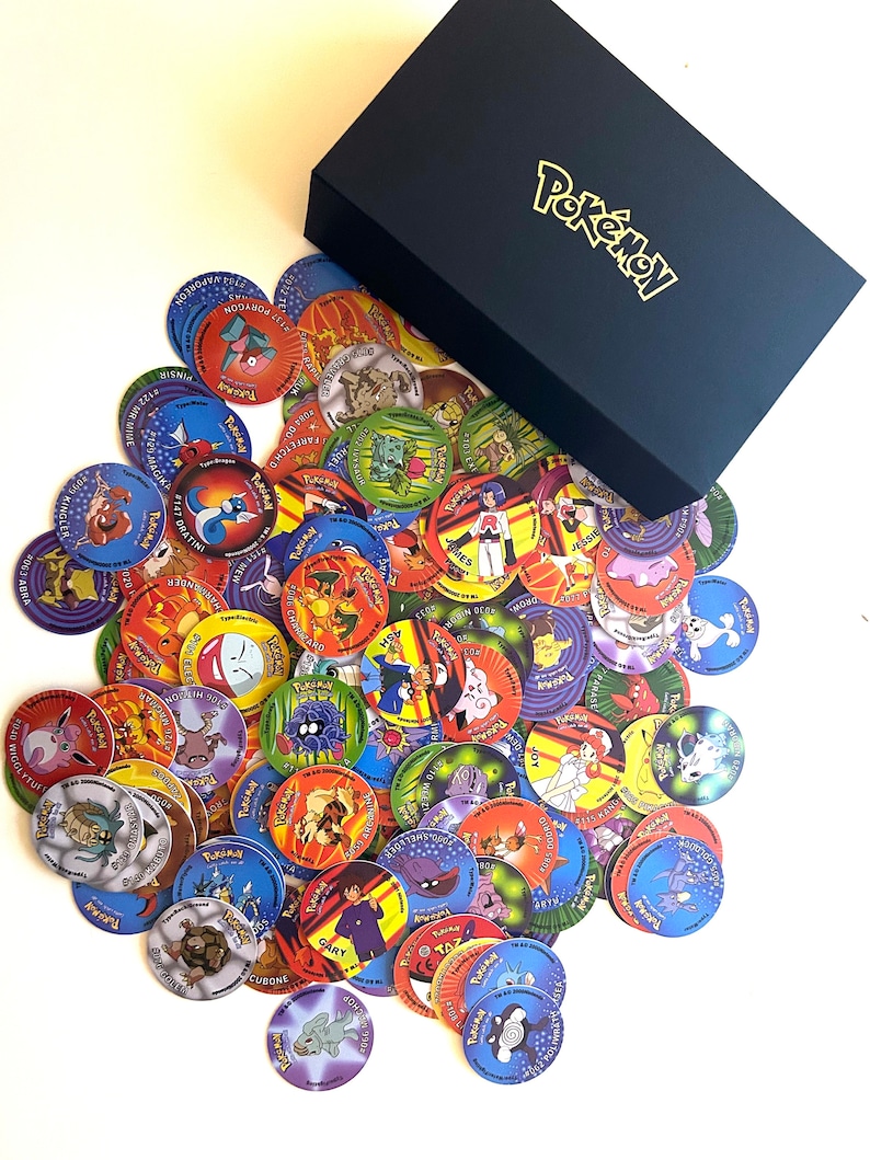 Tazos de Pokémon Generación 1/ Los 160 Tazos y Generación 2/ Los 100 ...