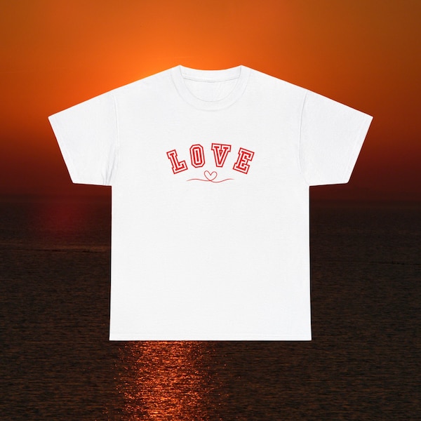 Love T Shirt - Etsy