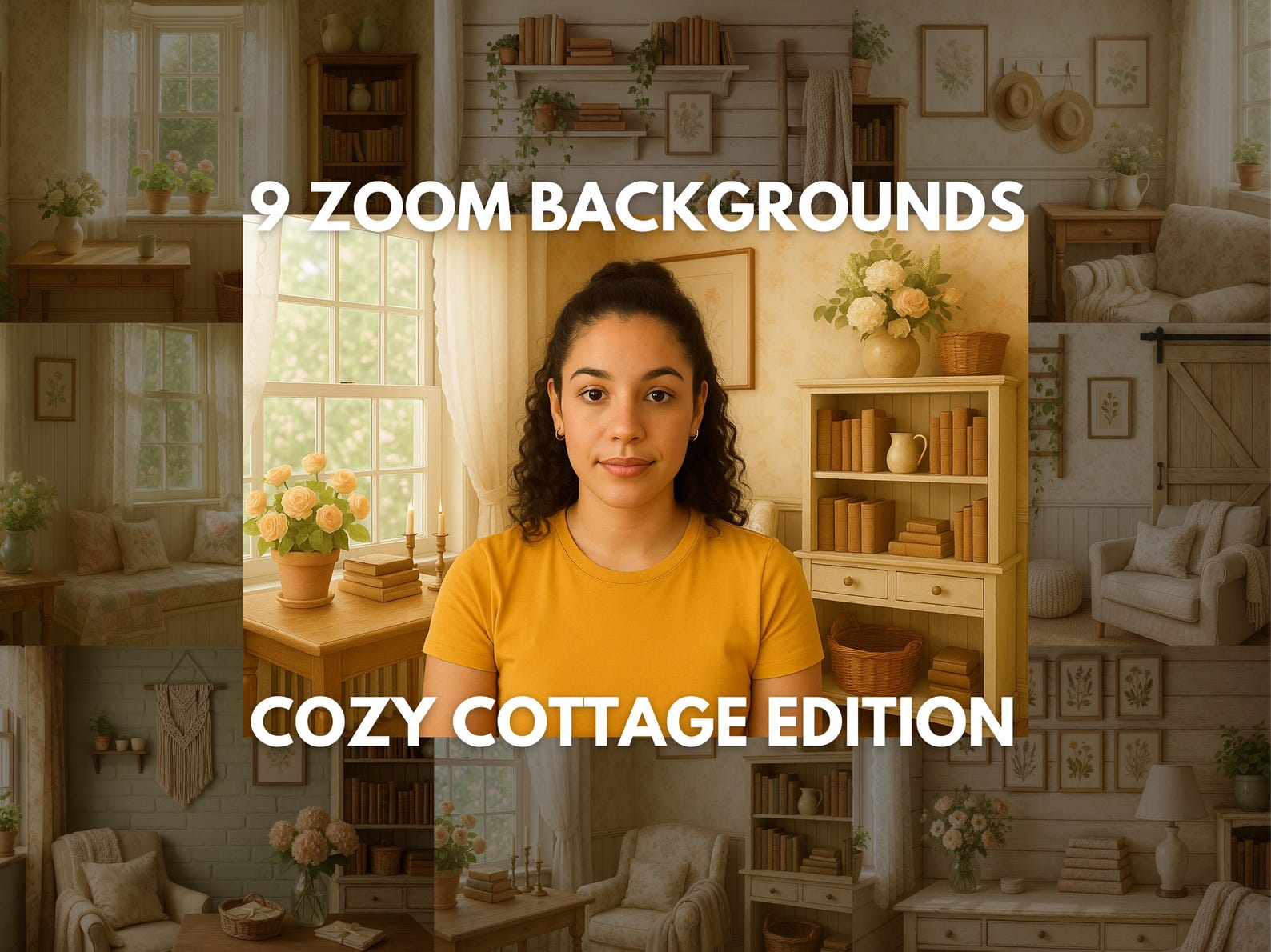 Cozy Cottage Zoom Background | Microsoft Teams Background | Google Meet ...