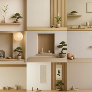 Minimalist Zen Workspace Zoom Background | Virtual Background for Zoom ...