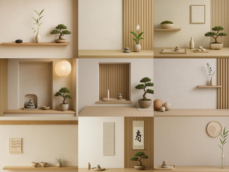 Minimalist Zen Workspace Zoom Background | Virtual Background for Zoom ...