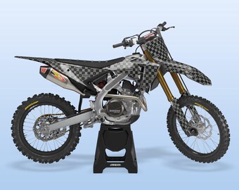 Honda CRF 450R 2021-2024 CRF 250R 2022-2024 Vector Graphics MX Template ...