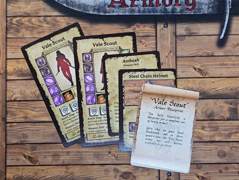 The Vale Scout Armor Set Bundle - Etsy