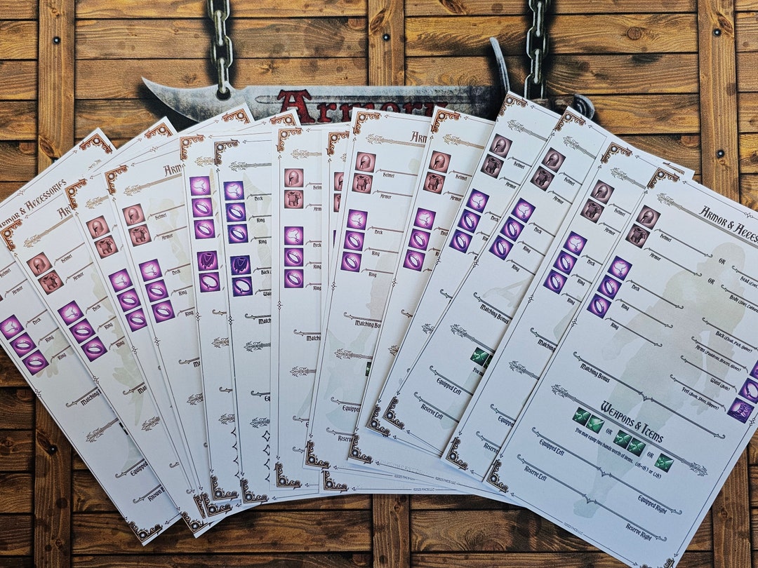 Advanced Armory standard 14-hero Bundle - Etsy