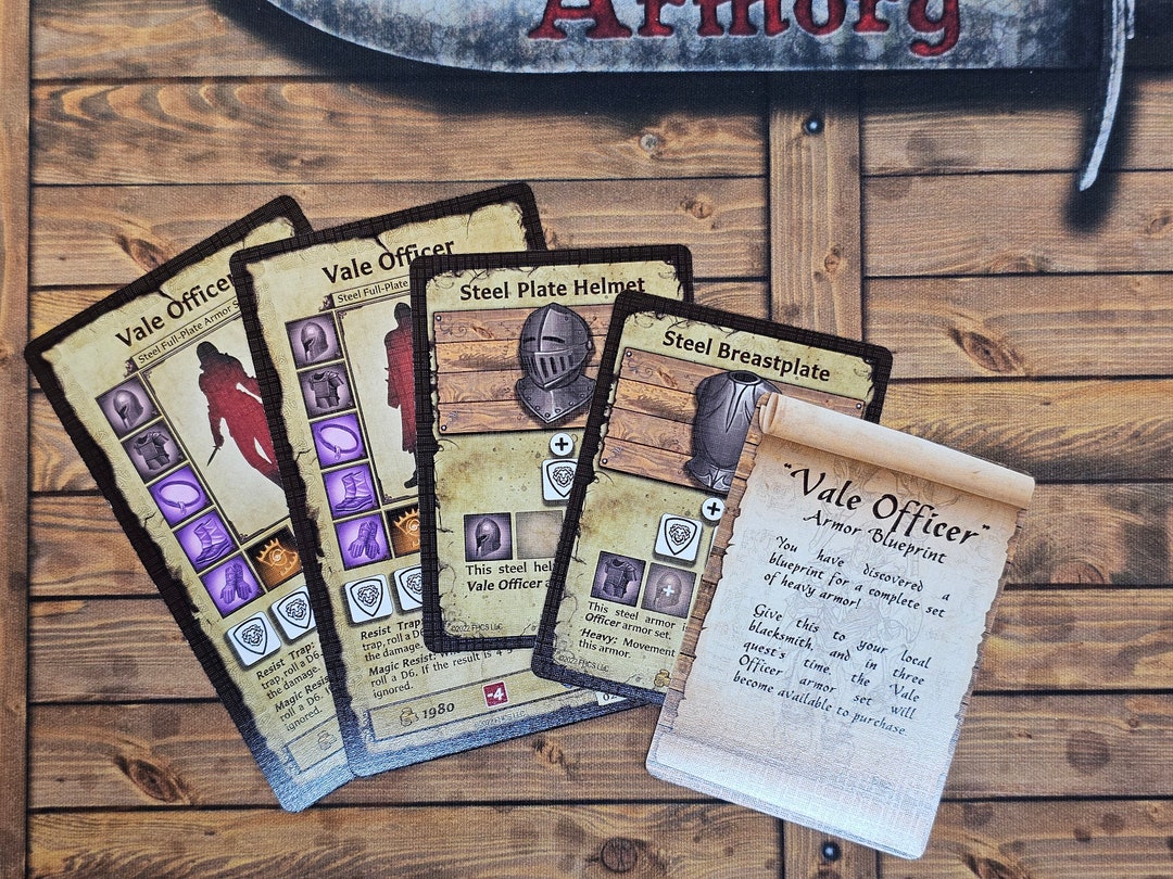 The Vale Officer Armor Set Bundle - Etsy