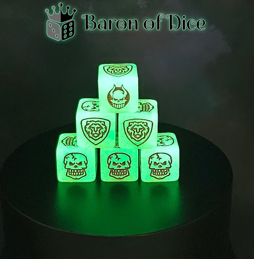 Advanced Armory Dreadening Dice Set - Etsy