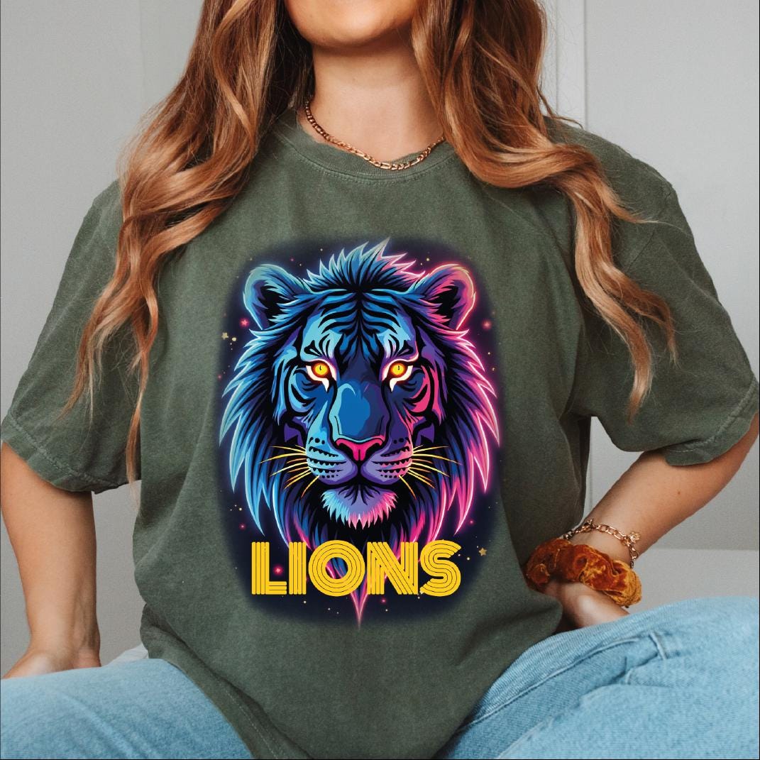 White Lion Band T Shirt - Etsy White Lion Band T Shirt - Etsy