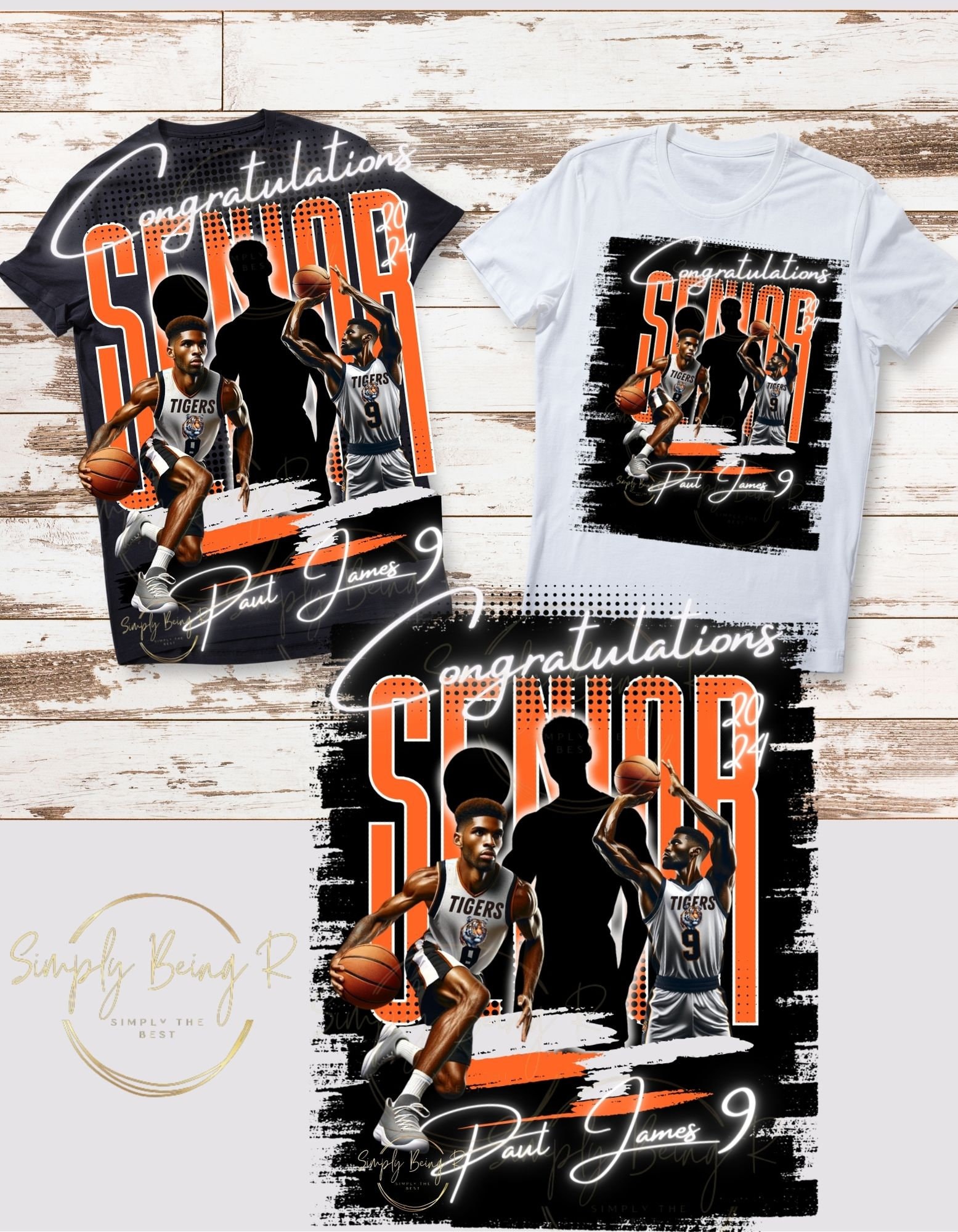 Customizable Graduation Shirt Template: Canva Sublimation Design ...