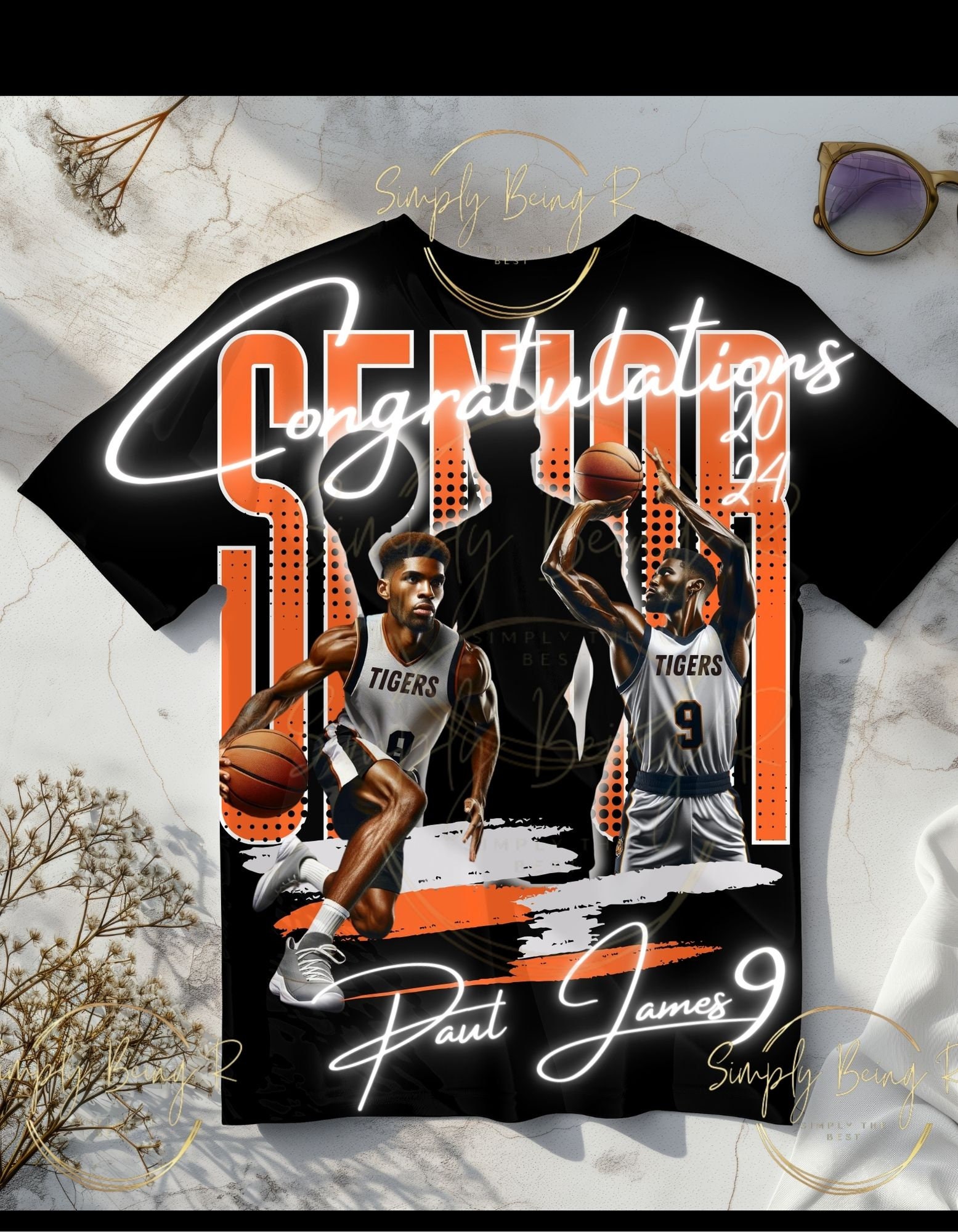 Customizable Graduation Shirt Template: Canva Sublimation Design ...