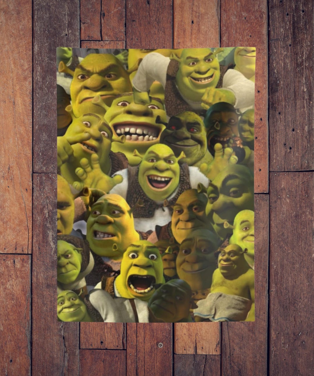 Shrek Collage Indoor Wall Tapestry - Etsy